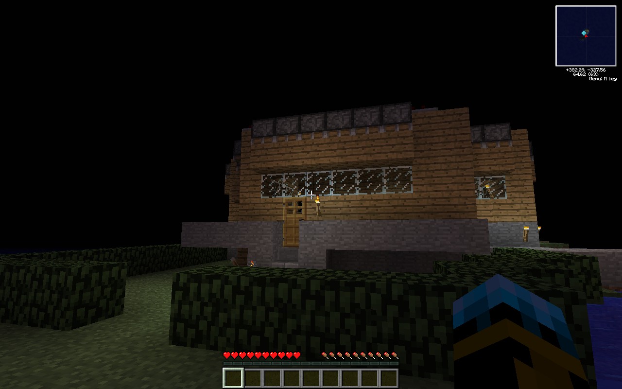 House with many secrets. Minecraft Map