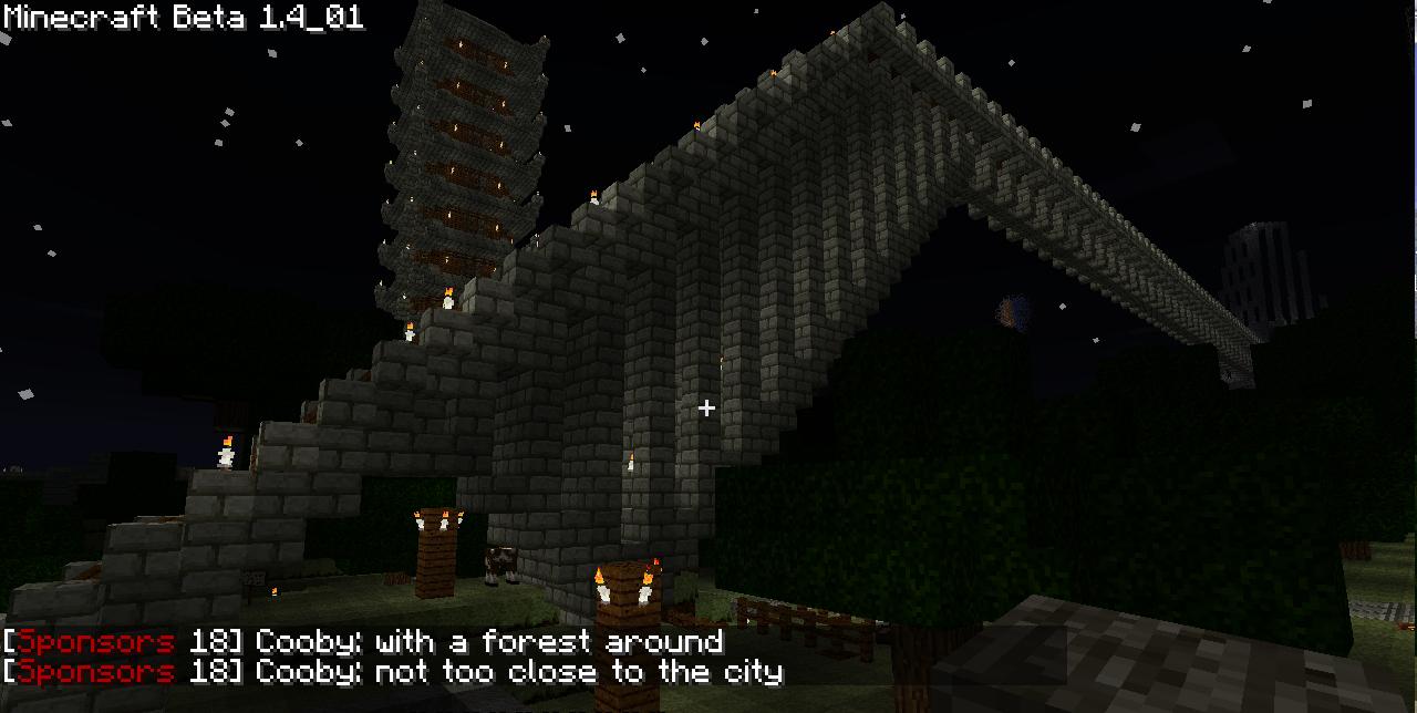 Old MCSchematics server Skyway Minecraft Map