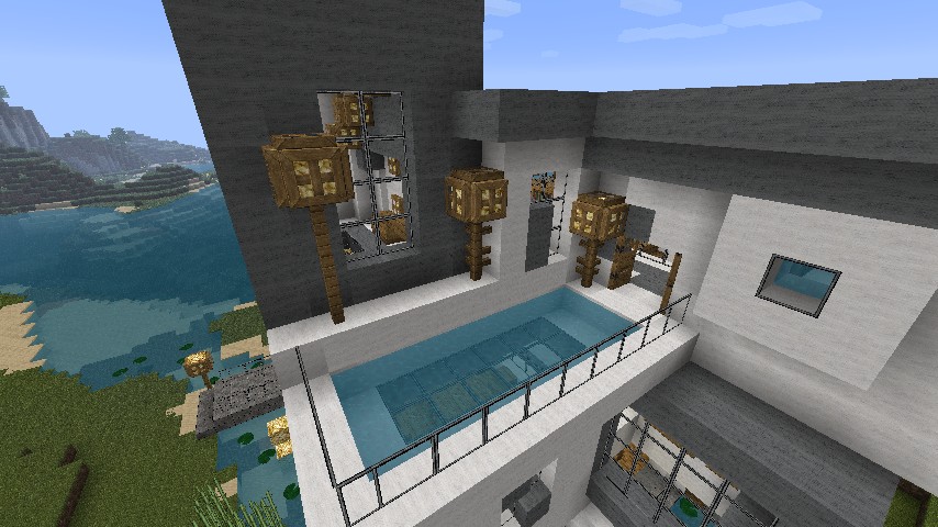 Modern Luxury Villa Minecraft Map