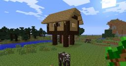 Lumberjack medieval style house Minecraft Map