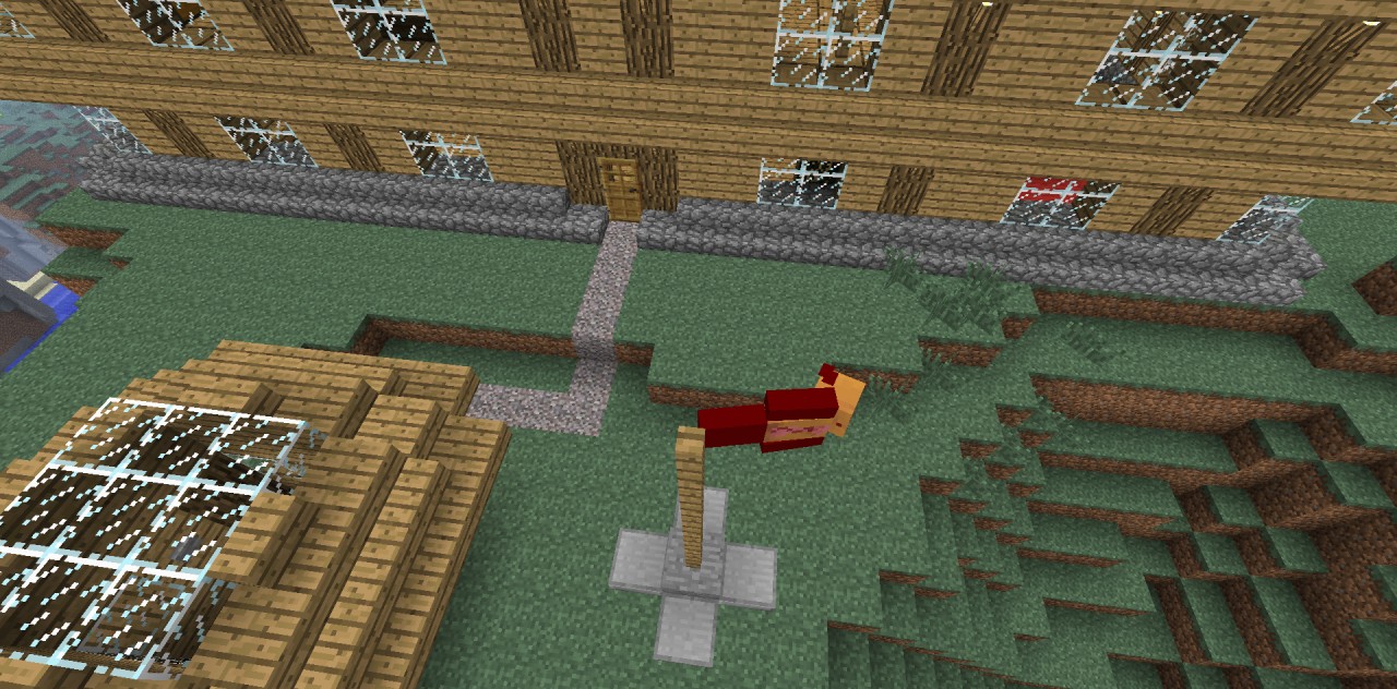 The man flag Minecraft Map