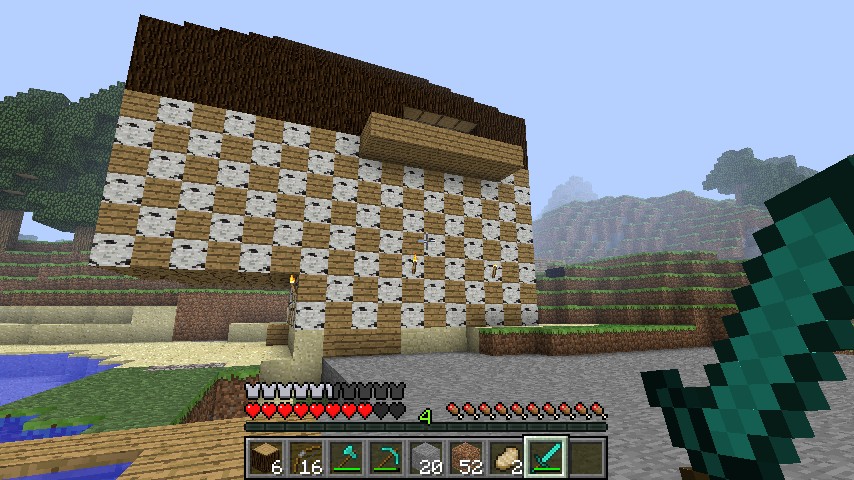 Weird House. Minecraft Map