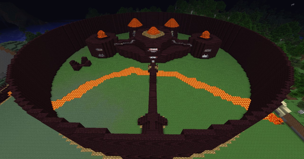HELL CASTLE Minecraft Map