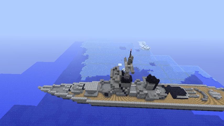 U.S.S Iowa Minecraft Map