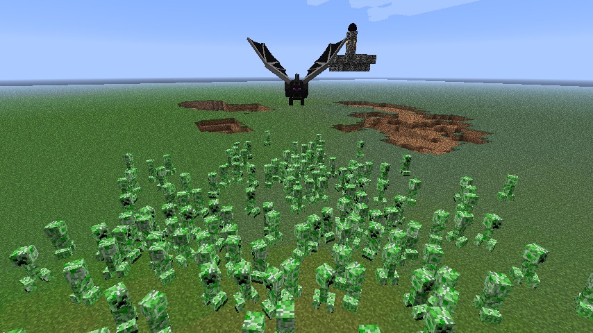 Minecraft Creeper Dragon Mod