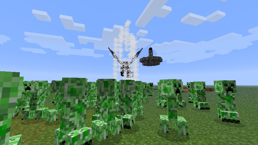Minecraft Creeper Dragon Mod