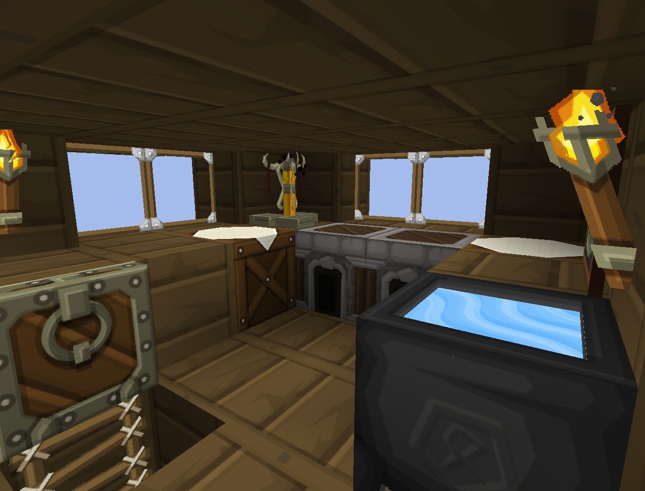 Indomitable Class Airship - Refit Minecraft Map