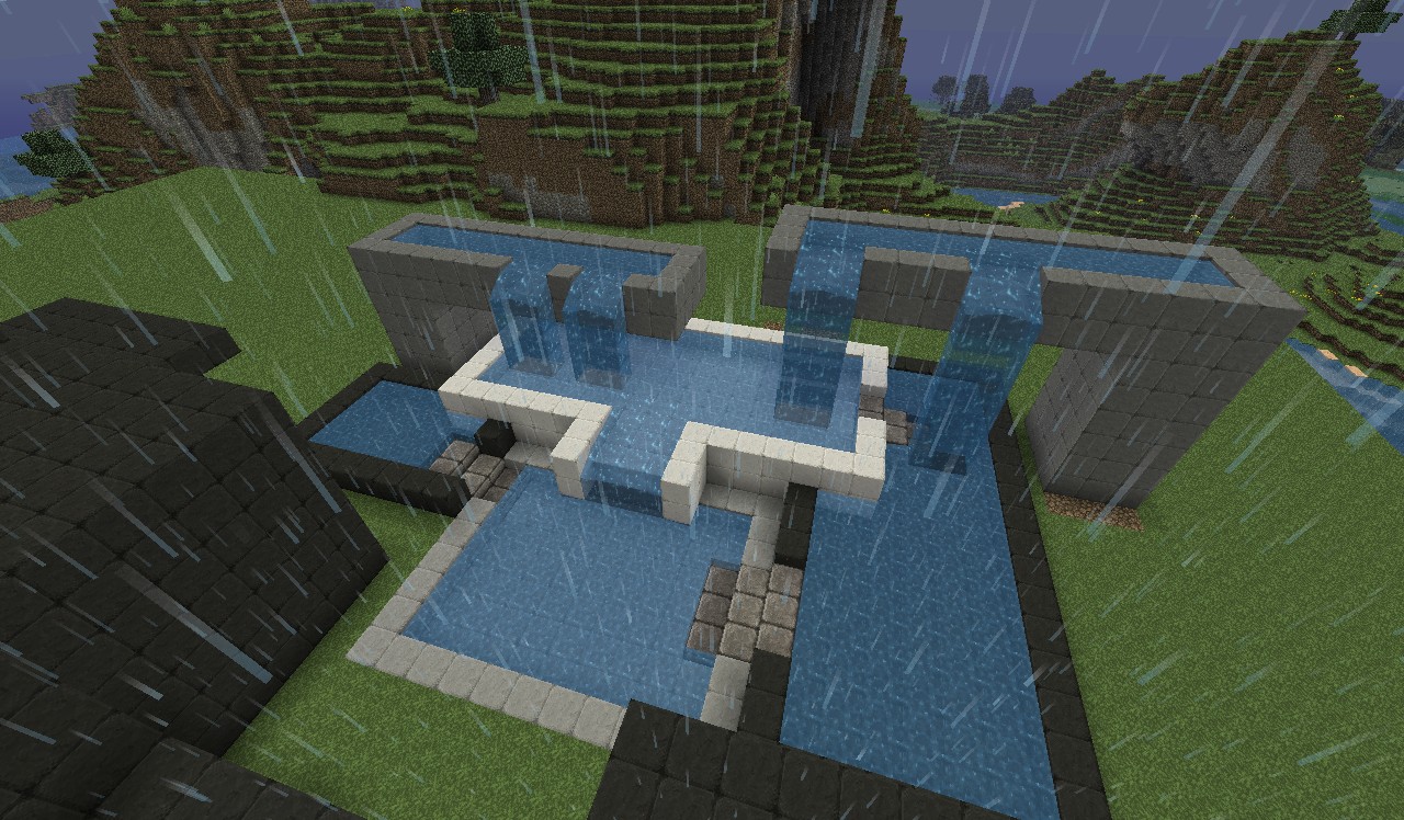 Modern House 10.5/DONE!!!!+POOL!!!!! Minecraft Project