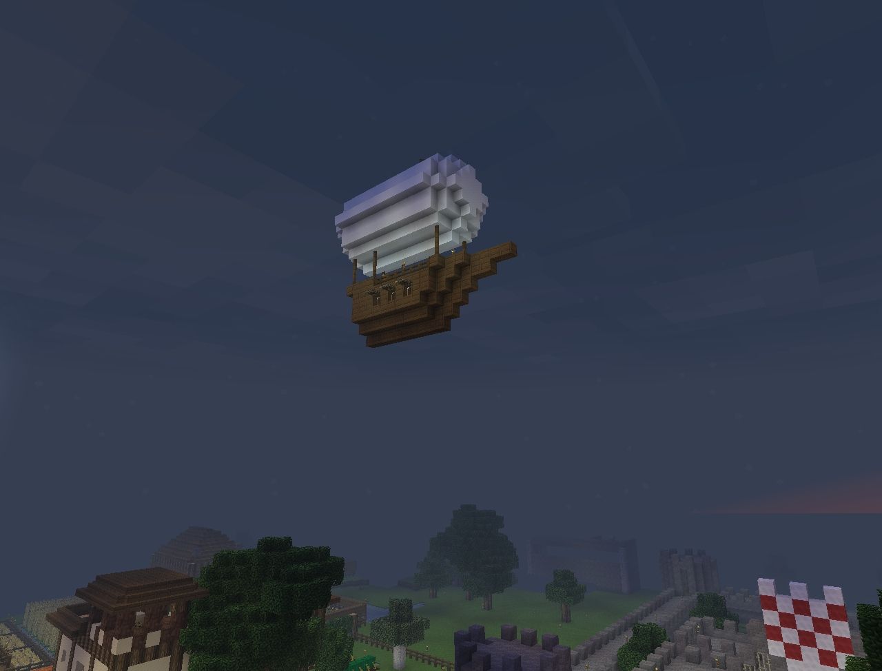 Venture Class Airship Minecraft Map