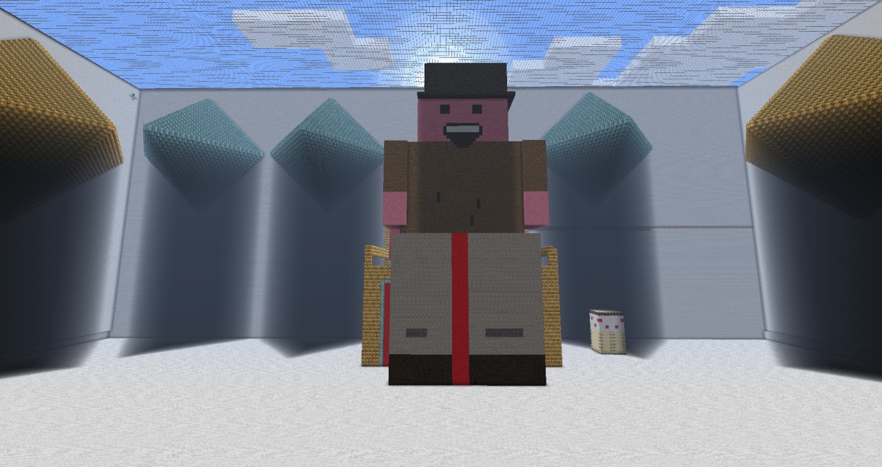 The Hall of Notch Minecraft Map