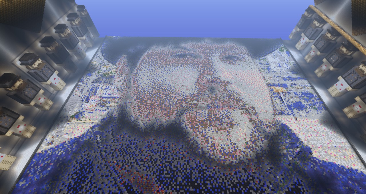 The Hall of Notch Minecraft Map