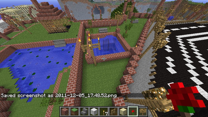 Cliffside City Park Minecraft Map