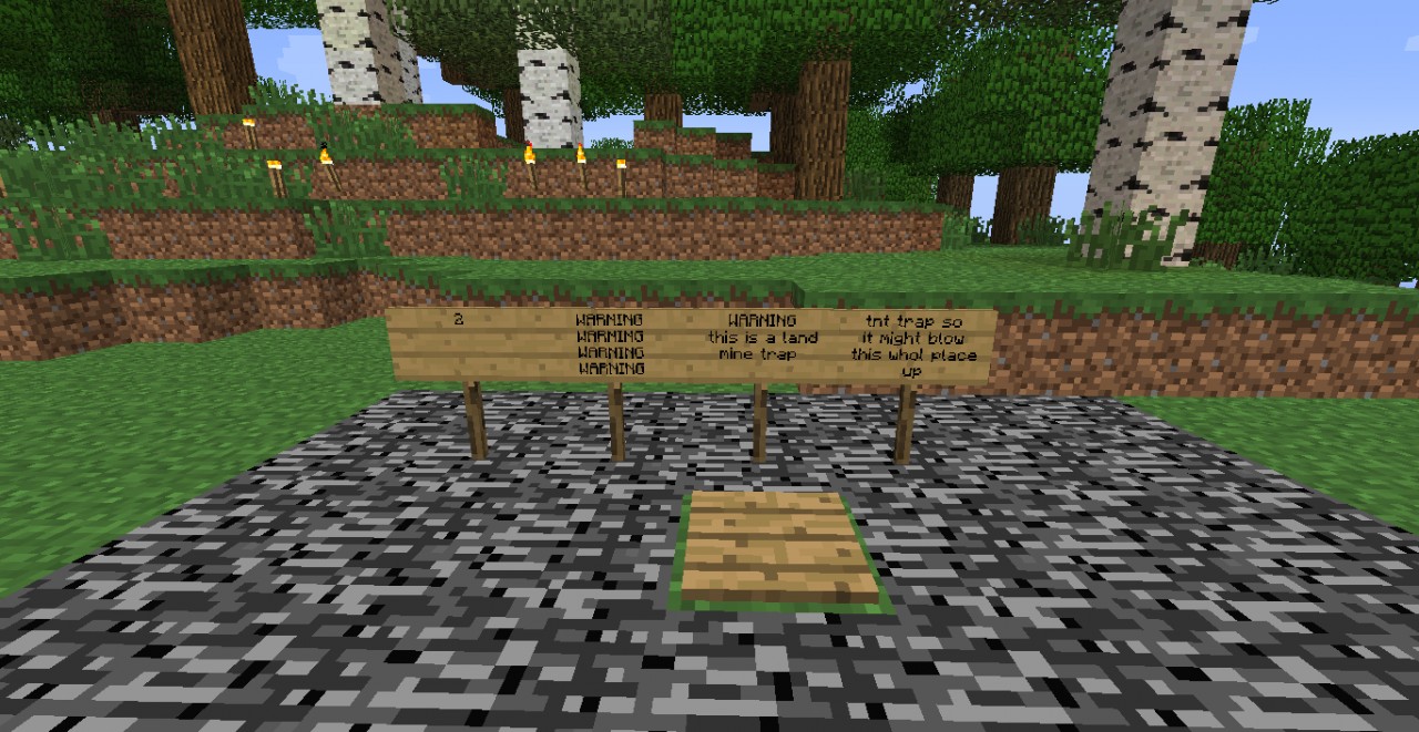 N00B Traps (good for trolling) Minecraft Map