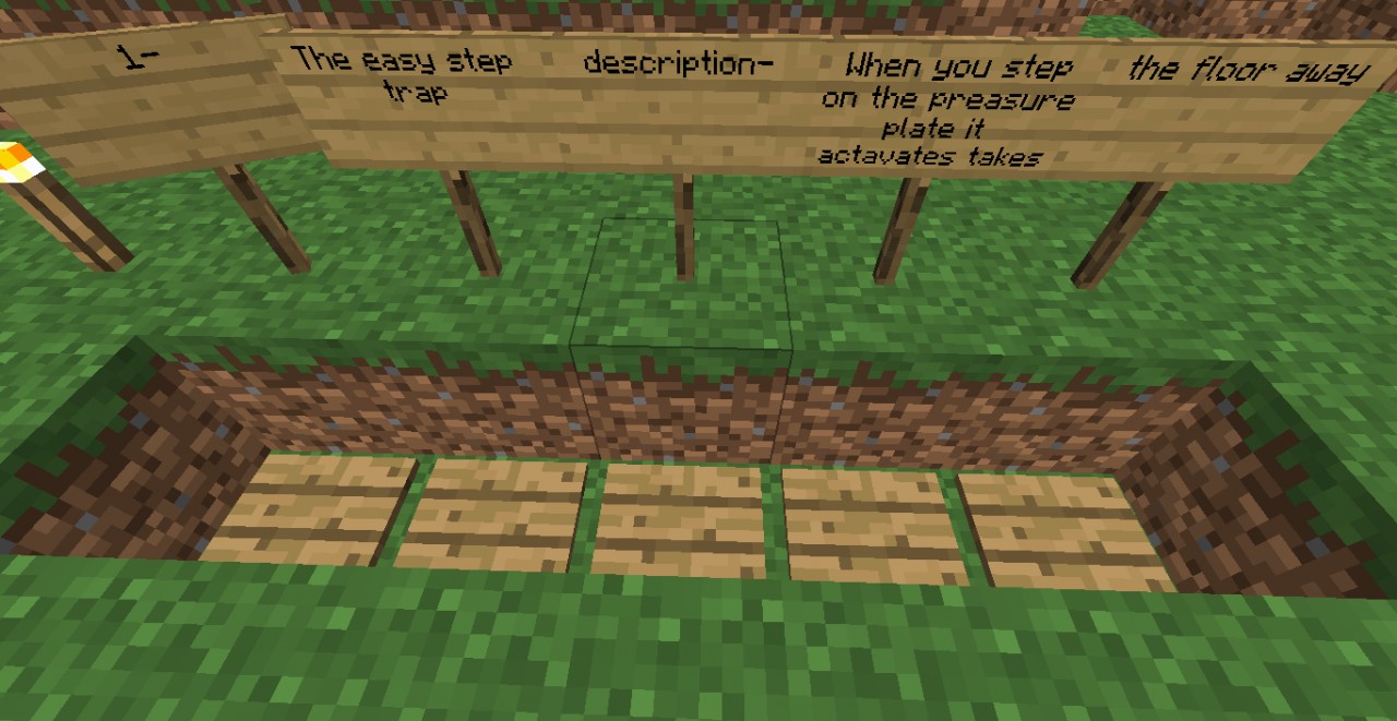 N00B Traps (good for trolling) Minecraft Map