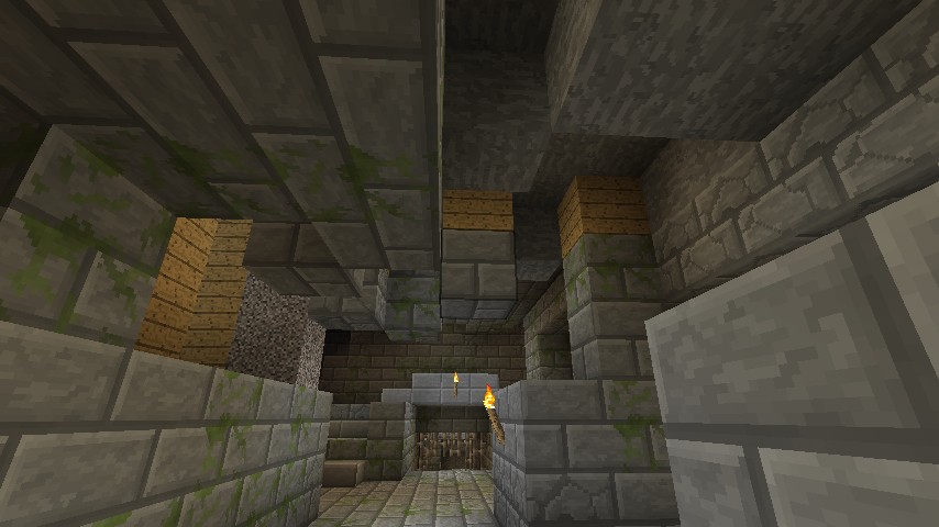 Stronghold near spawn/ with a server spawn Minecraft Map