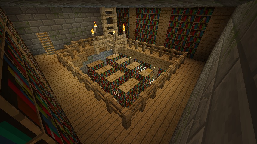 Stronghold near spawn/ with a server spawn Minecraft Project