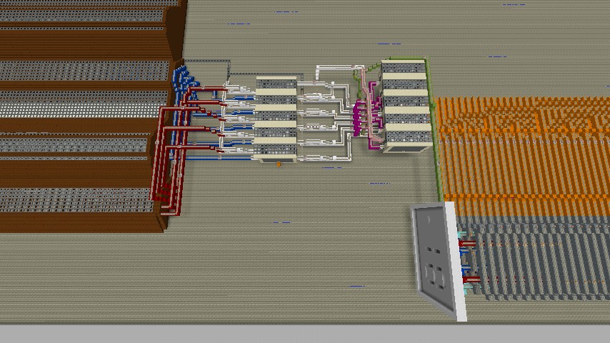 Adding/Subtracting Machine Complete Minecraft Map