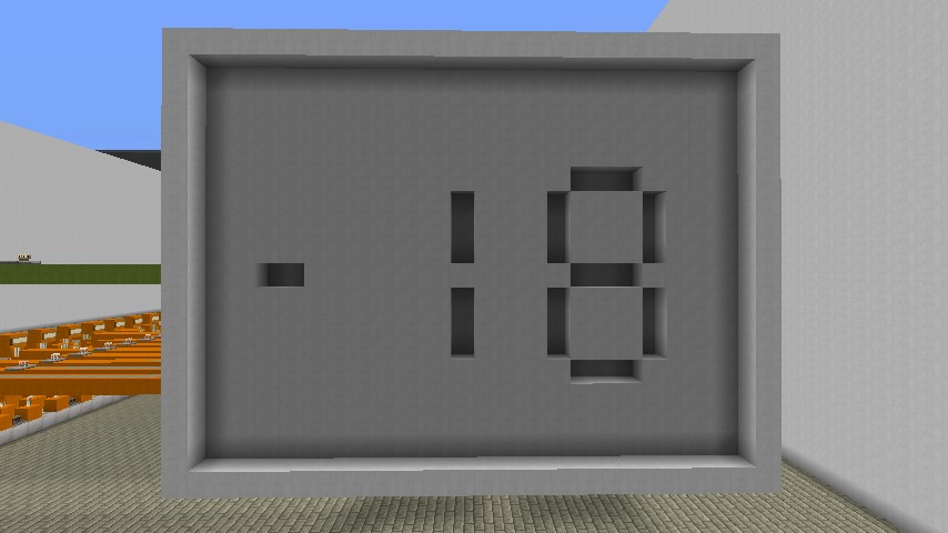 Adding/Subtracting Machine Complete Minecraft Map