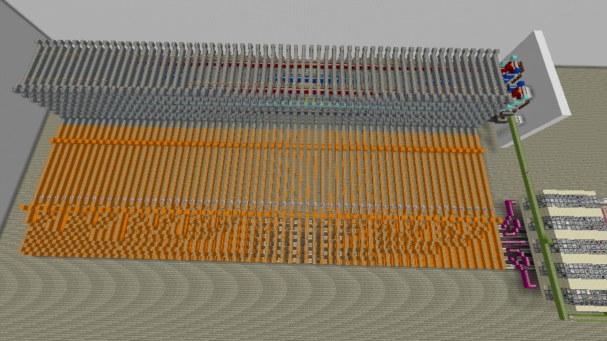 Adding/Subtracting Machine Complete Minecraft Map