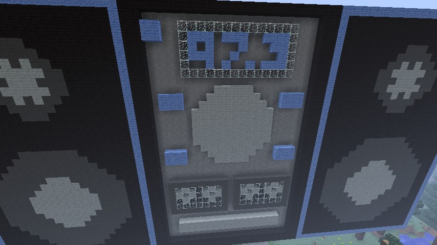60 x 38 Stereo Boom Box Minecraft Map