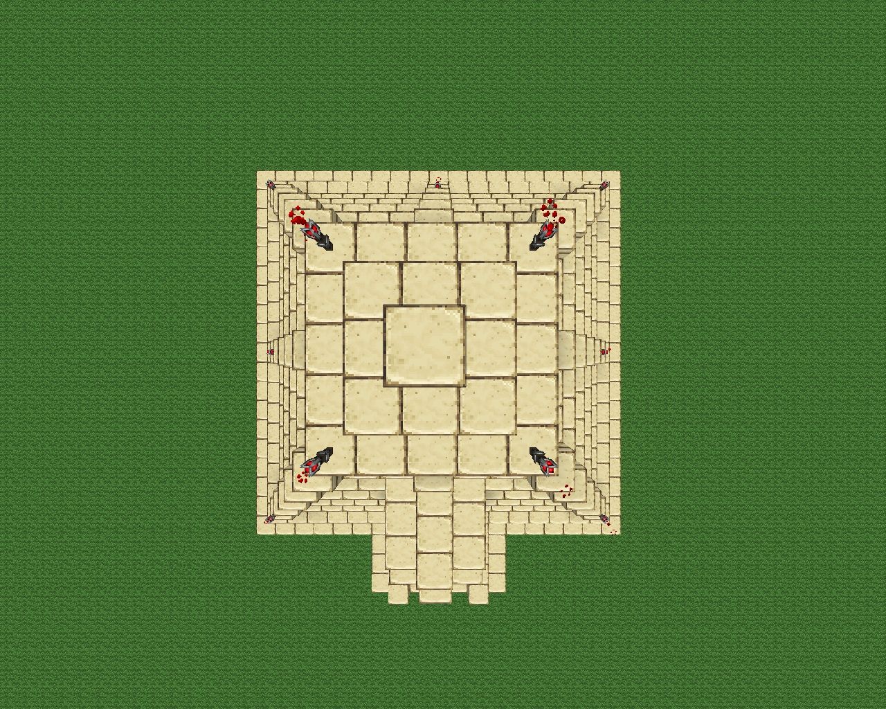 Small pyramid Minecraft Map