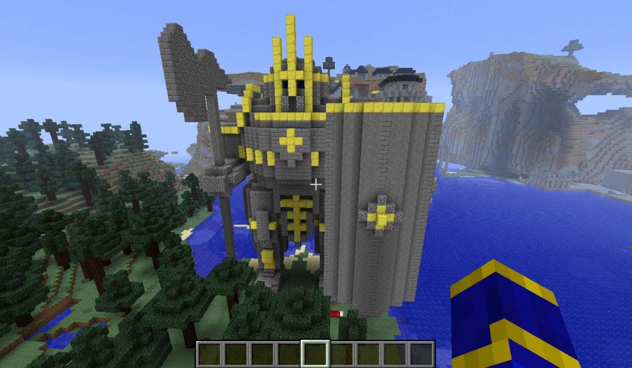 Old King Dwarf Statue Minecraft Map