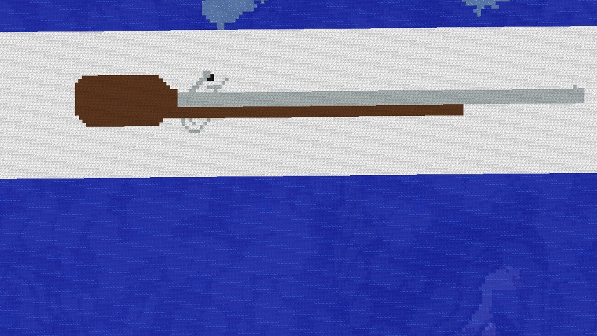 1300's Musket Pixel Art Minecraft Map