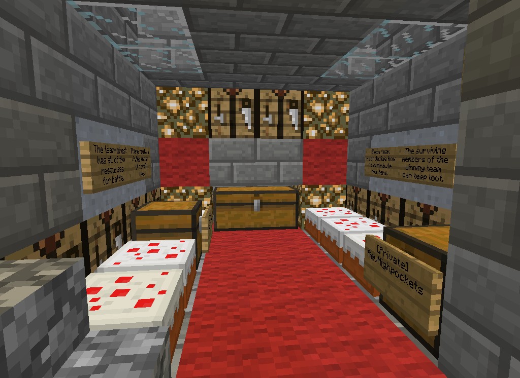 Solaria Spleef PvP Arena Minecraft Map
