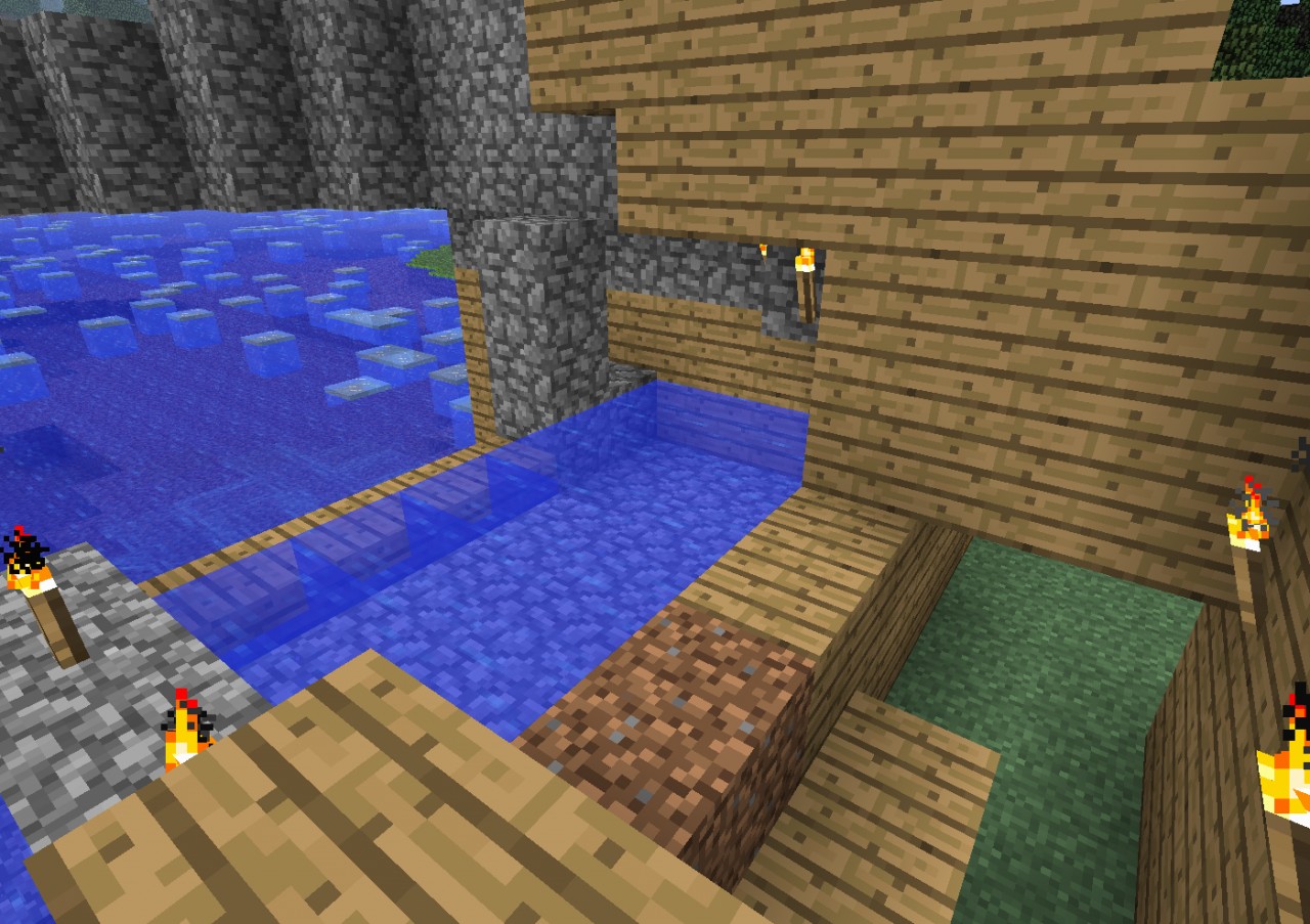 Noob world Minecraft Map