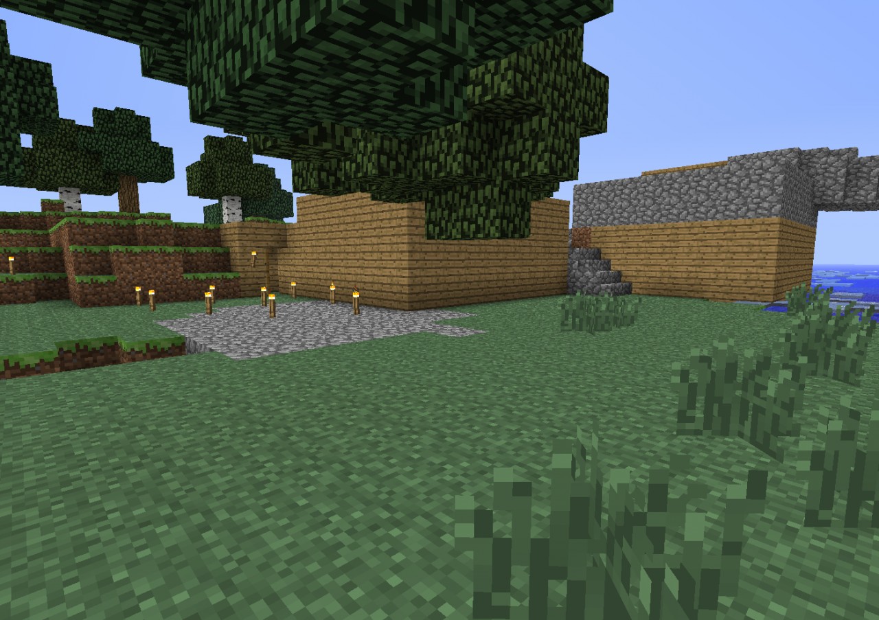 Noob world Minecraft Map