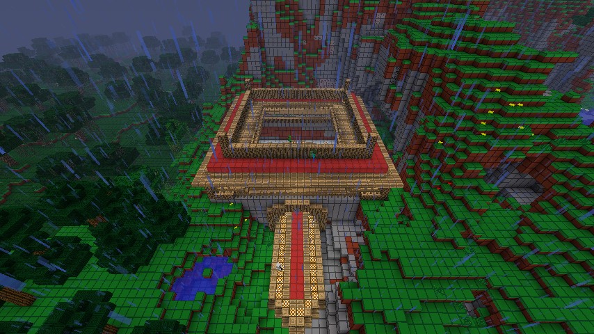 yin yang temple Minecraft Map
