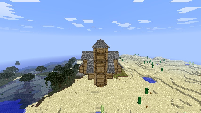 Abstract house Minecraft Map