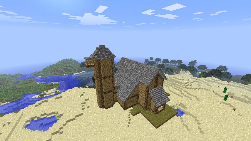 Abstract house Minecraft Map