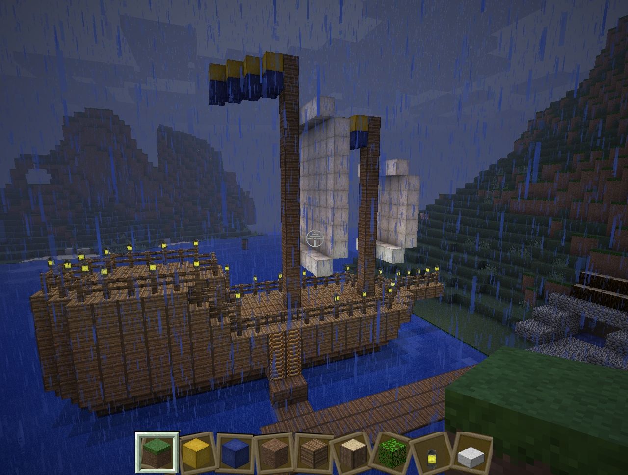 pirate ship Minecraft Map