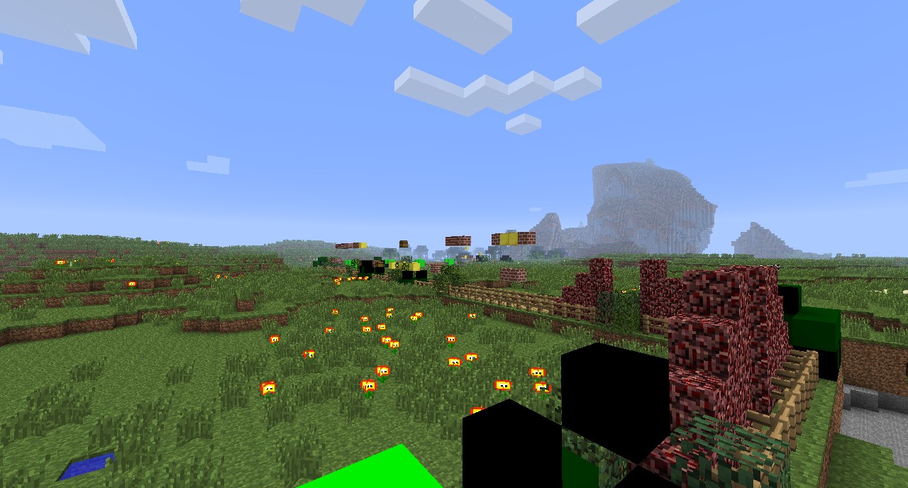 Super Mario Bros. World 1-1 Re-Mastered Minecraft Map