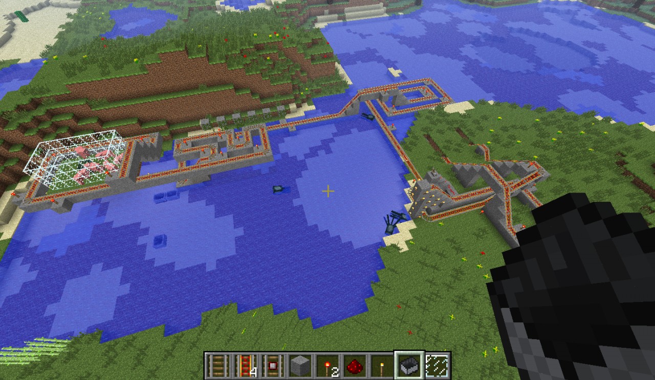 'I like Minecarts' Minecart Track Minecraft Map