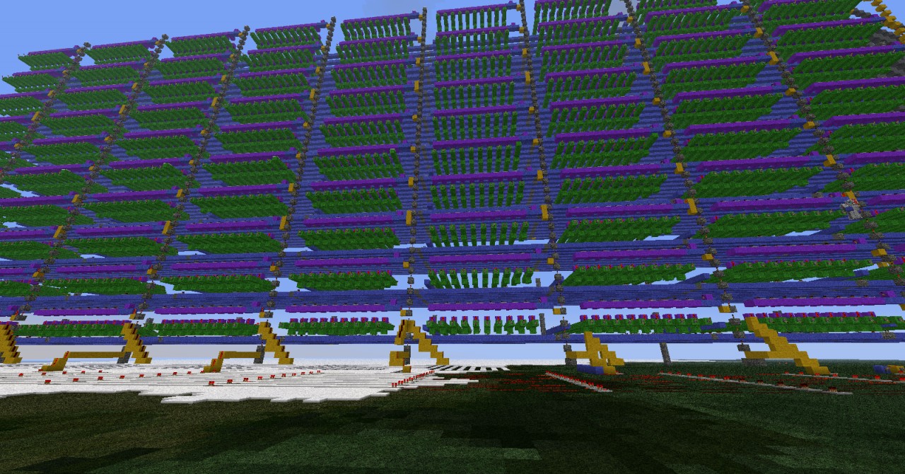 10 x 10 blocks screen Minecraft Map