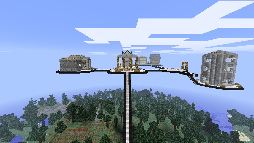 Sky City Minecraft Map