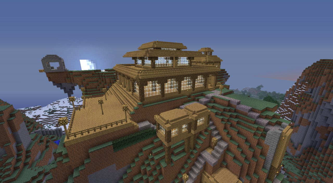 Digital Warzone - Mountain Villa Minecraft Map