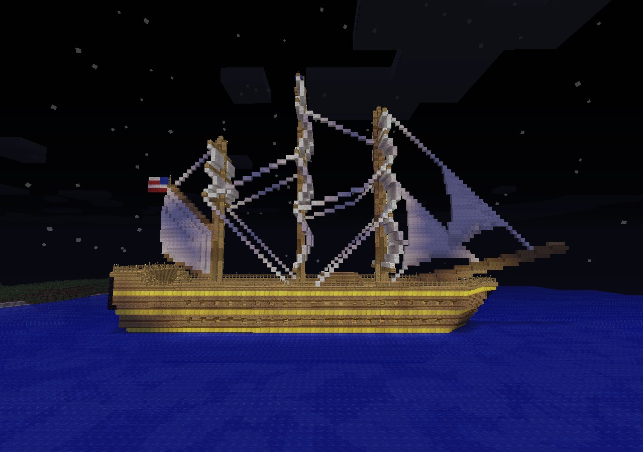 War Sailboat Minecraft Map