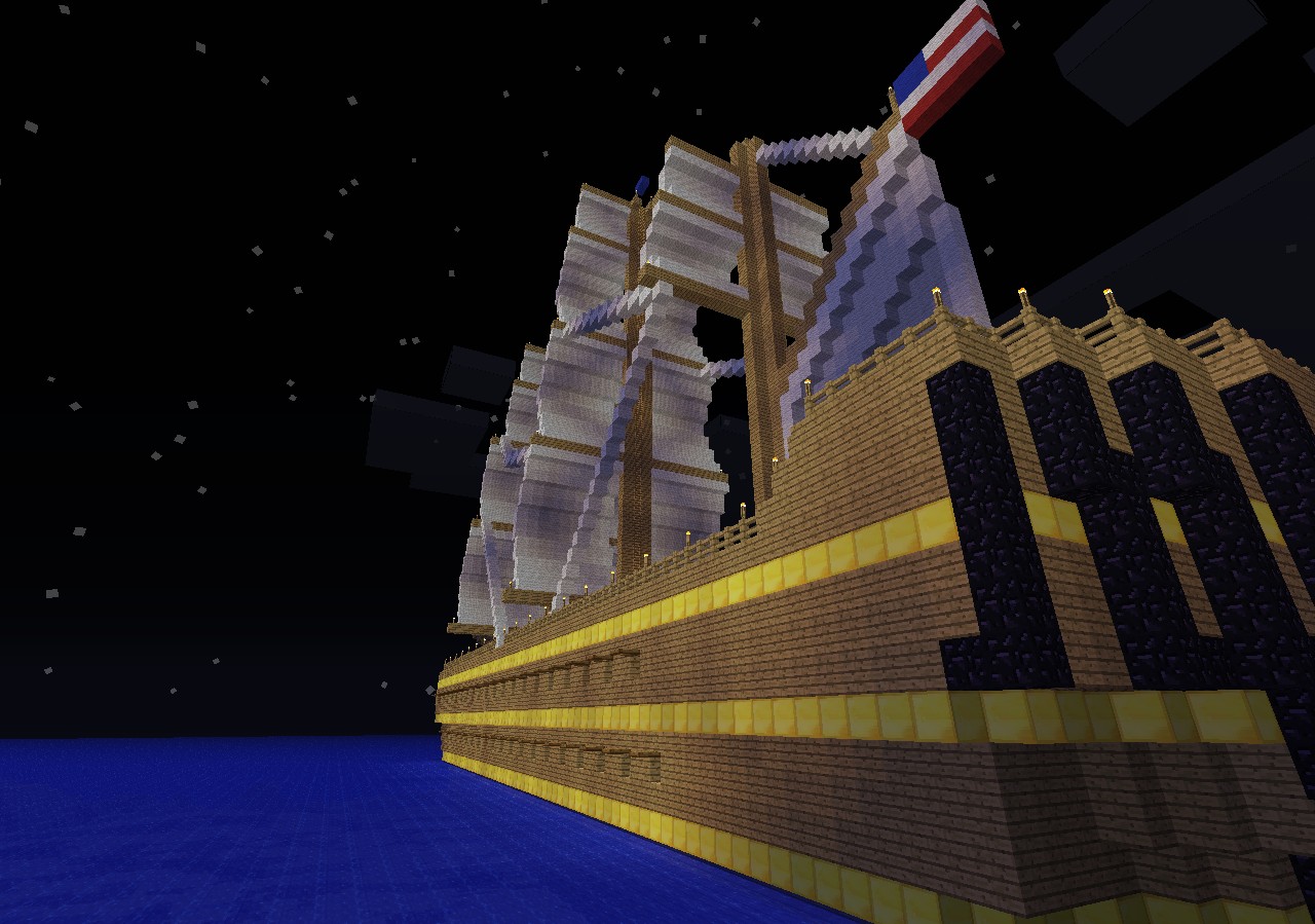 War Sailboat Minecraft Map