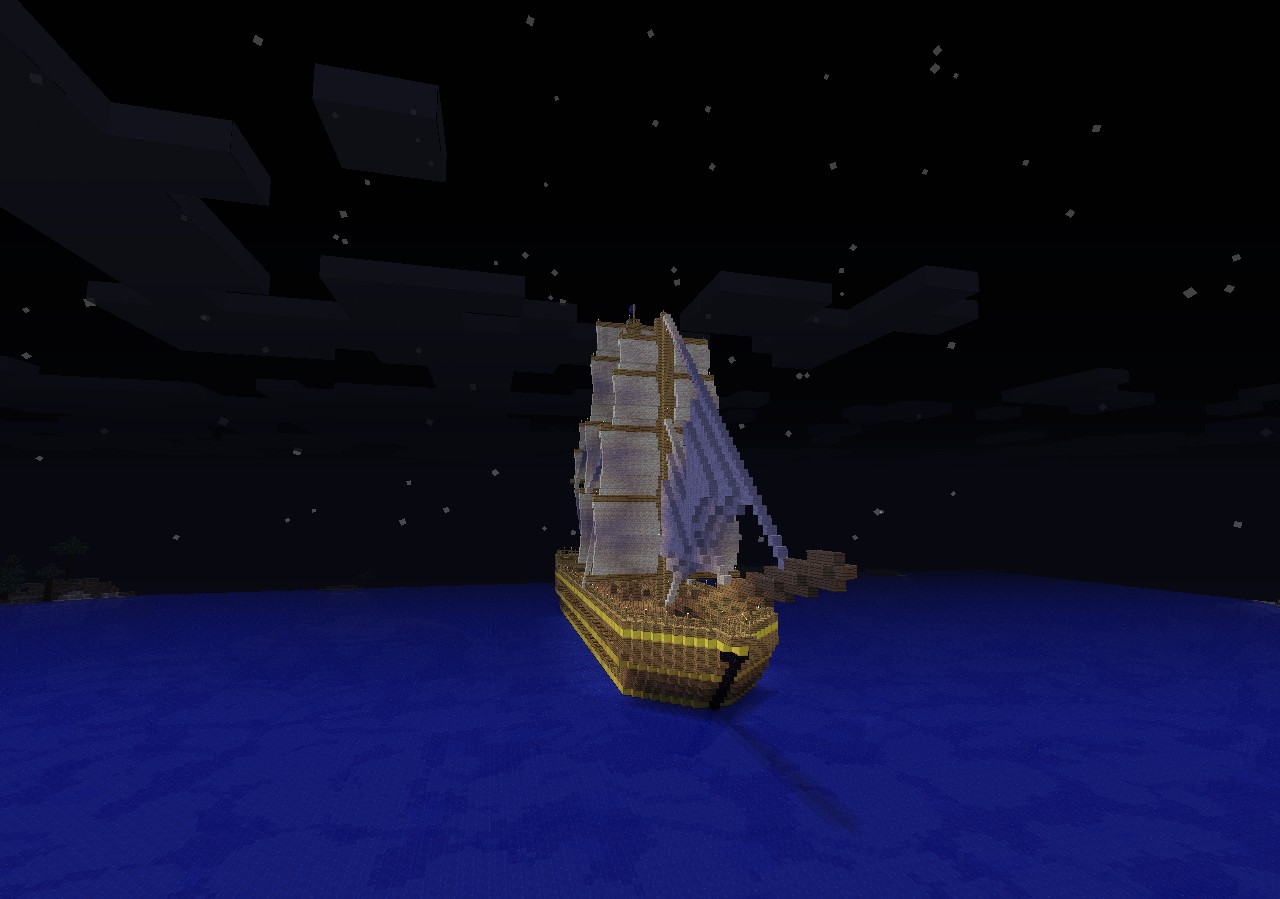 War Sailboat Minecraft Map