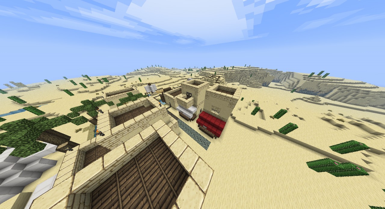 (WIP) Desert Village Minecraft Map