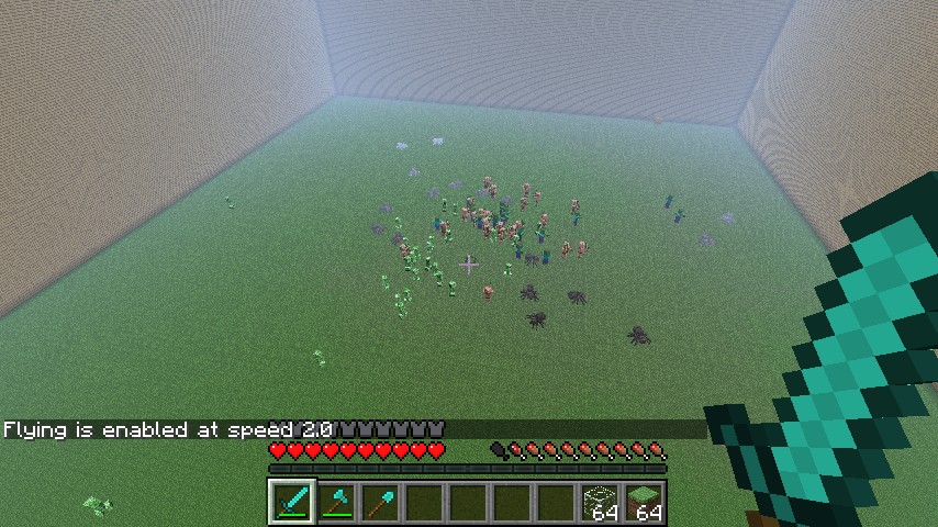 The "Box" monster spawner Minecraft Map