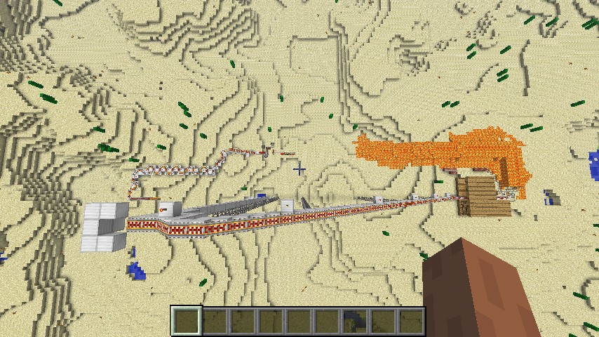 Rollercoaster Minecraft Map