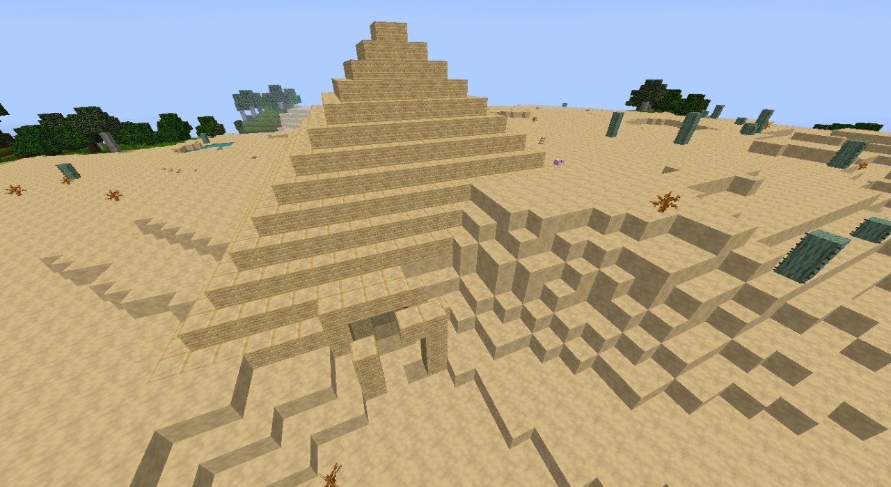 Egyptian Pyramid Minecraft Map