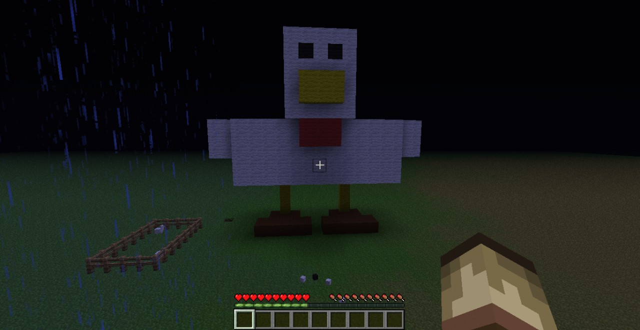 3-D Chicken Minecraft Map