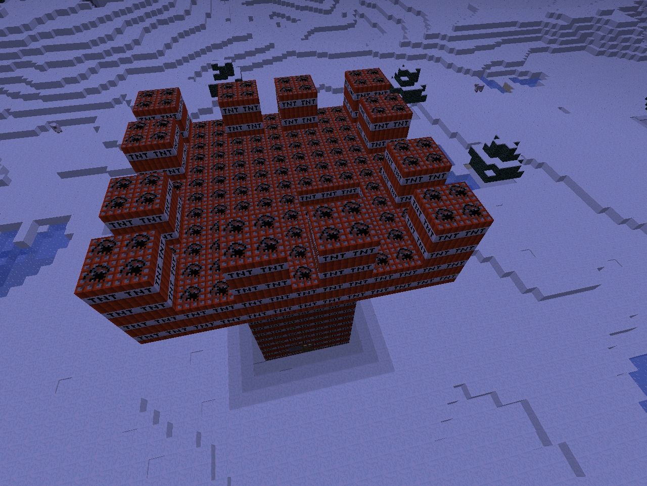 TNT Tower Minecraft Map