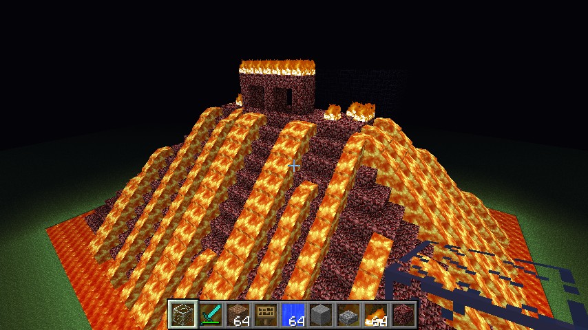 Fire Temple Minecraft Map