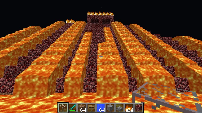 Fire Temple Minecraft Map